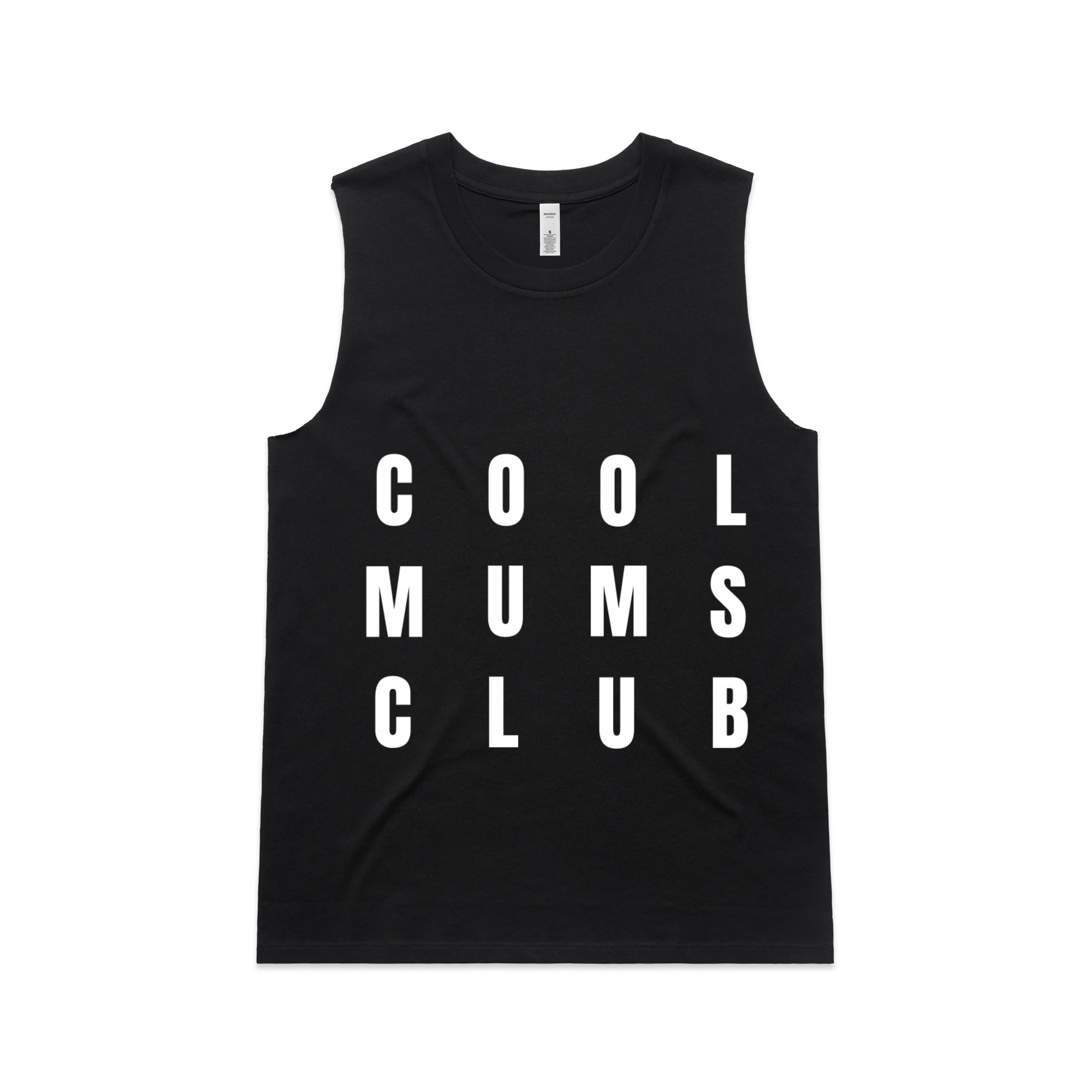 Cool Mums Club Stacked Logo Upside Tank – coolmumsclub